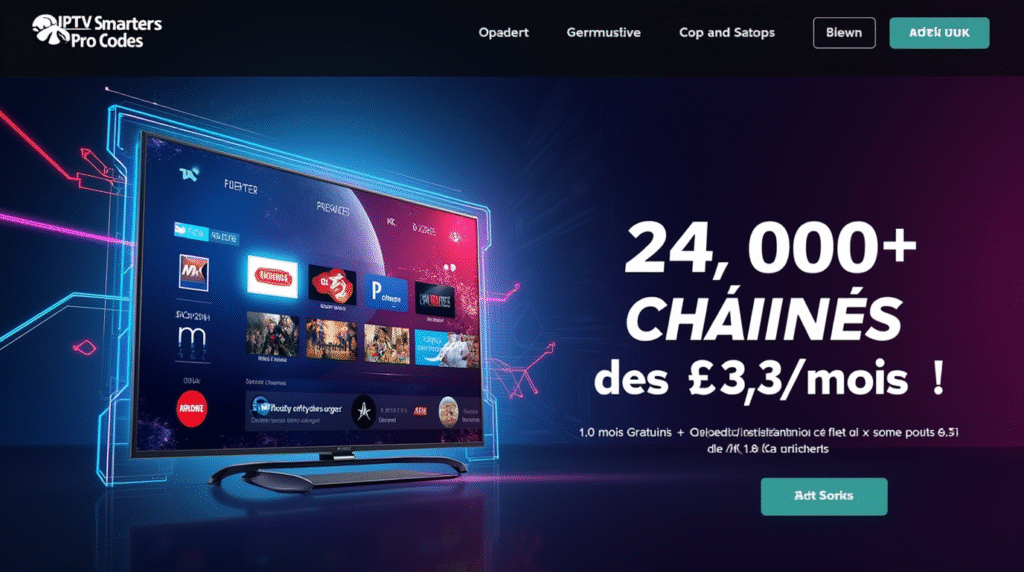 IPTV Smarters Pro Codes - Guide Complet des Abonnements 2025
